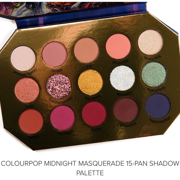 Colourpop | Makeup | Colourpop Disney Princess Midnight Masquerade ...